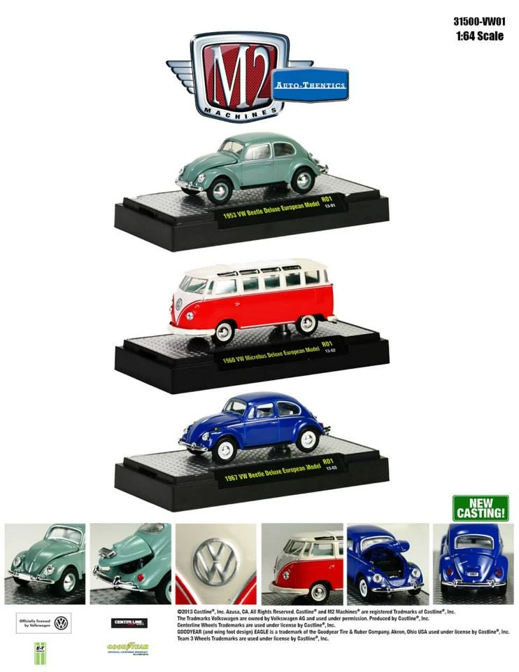 Volkswagen 1/64th | M2 Machines Wiki | Fandom