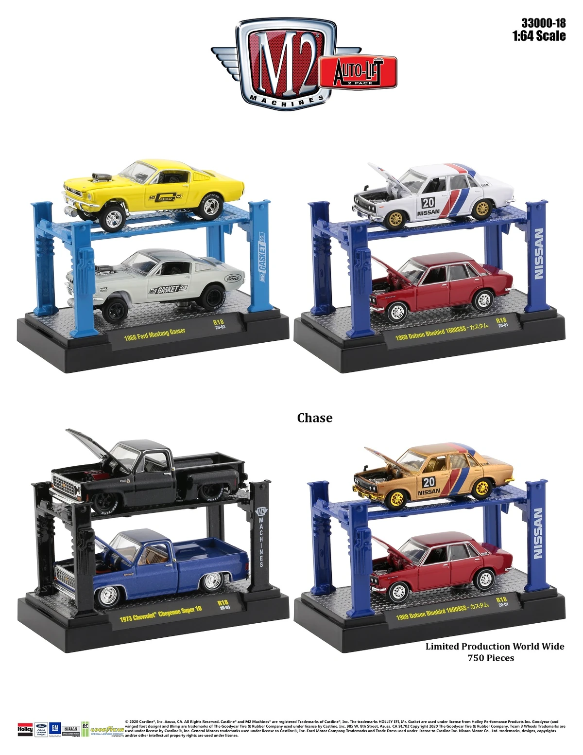 Auto-Lift 1/64th R18 | M2 Machines Wiki | Fandom