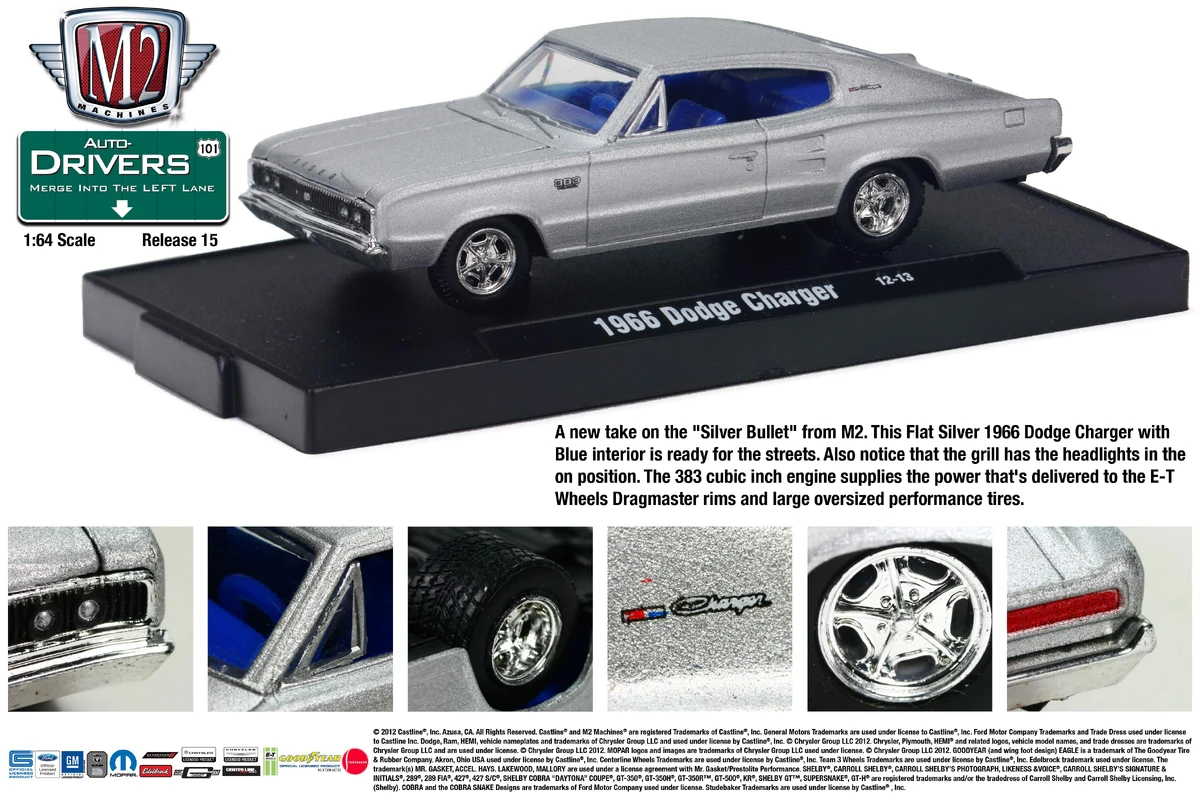 1966 Dodge Charger | M2 Machines Wiki | Fandom