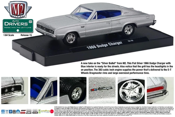 1966 Dodge Charger | M2 Machines Wiki | Fandom