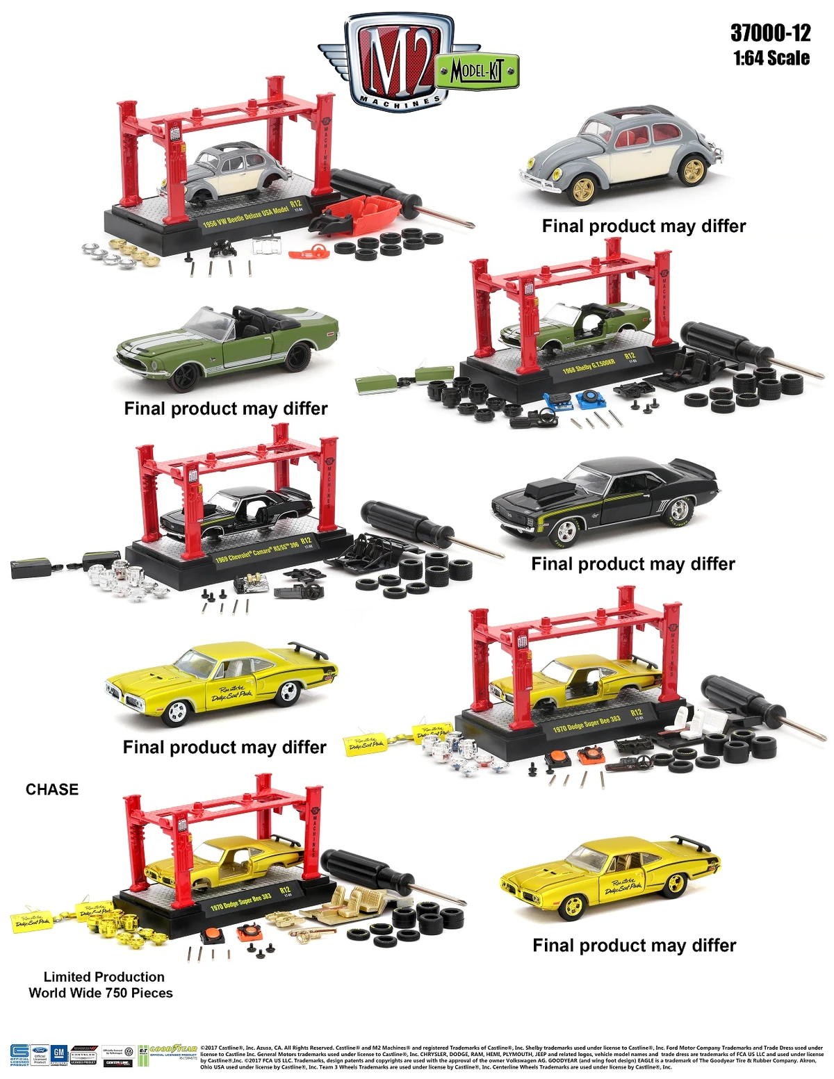 Model-Kit 2017 1/64th Models | M2 Machines Wiki | Fandom