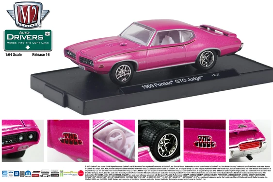 1969 Pontiac GTO Judge | M2 Machines Wiki | Fandom