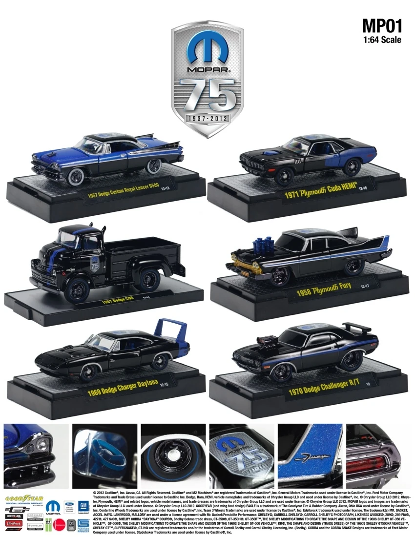 Mopar 75th Anniversary MP01 | M2 Machines Wiki | Fandom