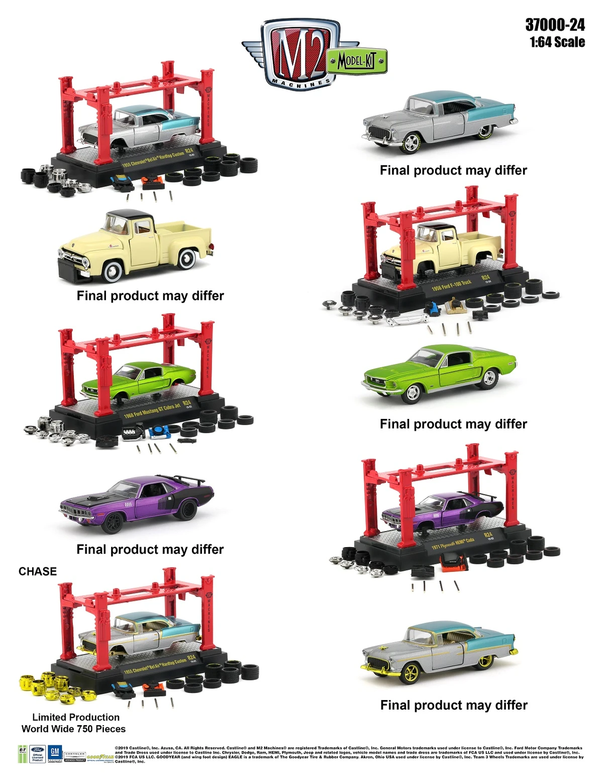 Model-Kit 2019 1/64th Models | M2 Machines Wiki | Fandom