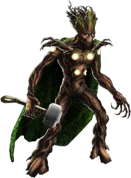 The Mighty Groot/ Danny R.R | Marvel: Avengers Alliance Fanfic Universe ...