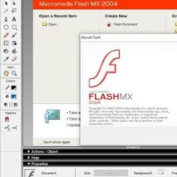 Logotipo De Macromedia Flash Mx