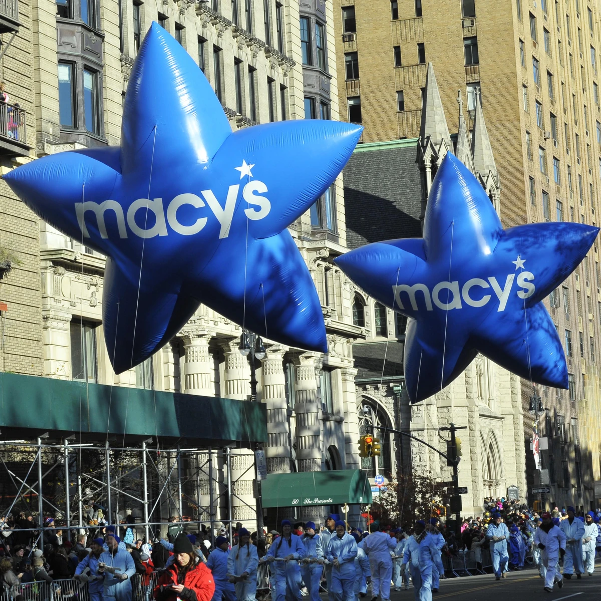 Blue & White Macy's Stars | Macy's Thanksgiving Day Parade Wiki | Fandom