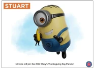 Stuart the Minion/Gallery | Macy's Thanksgiving Day Parade Wiki | Fandom
