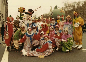Skating Clowns | Macy's Thanksgiving Day Parade Wiki | Fandom