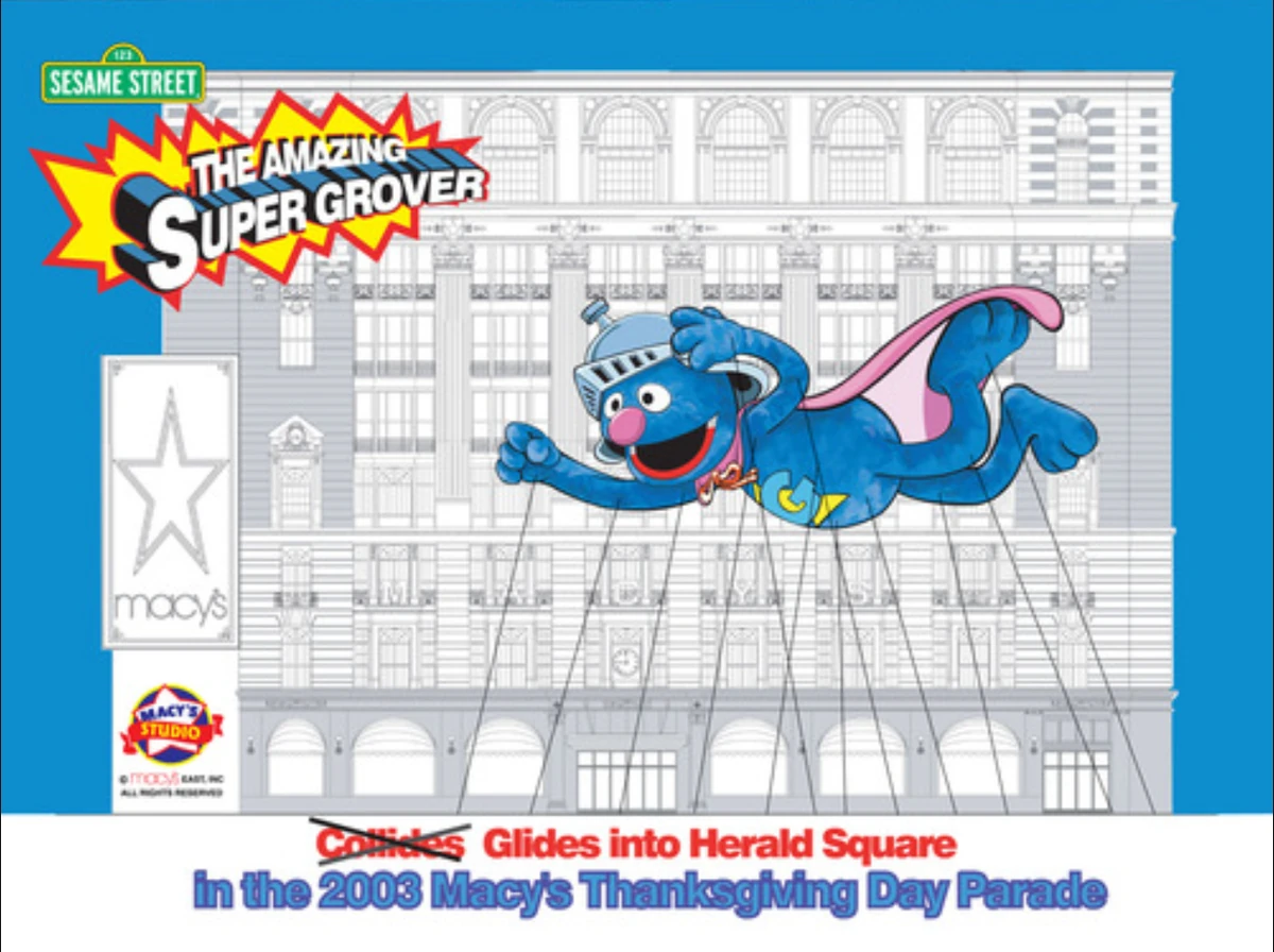 Super Grover/Gallery | Macy's Thanksgiving Day Parade Wiki | Fandom