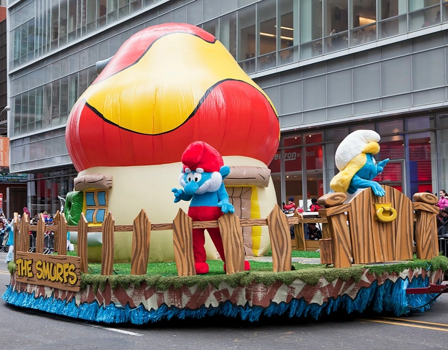 The Smurfs | Macy's Thanksgiving Day Parade Wiki | Fandom