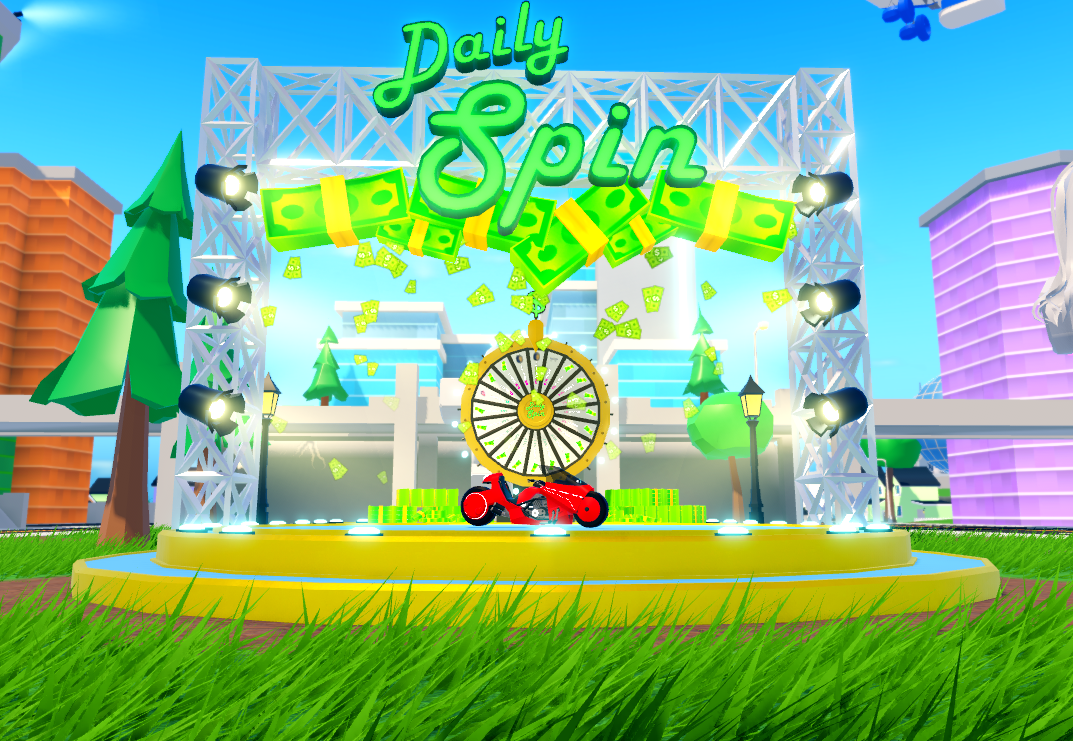 Daily Spin Wheel | Mad City Roblox Wiki | Fandom