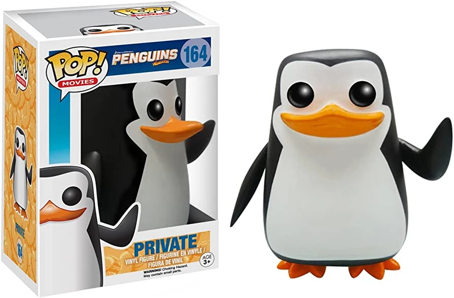 Funko Pop! Movies: The Penguins of Madagascar-Private Vinyl Figure ...