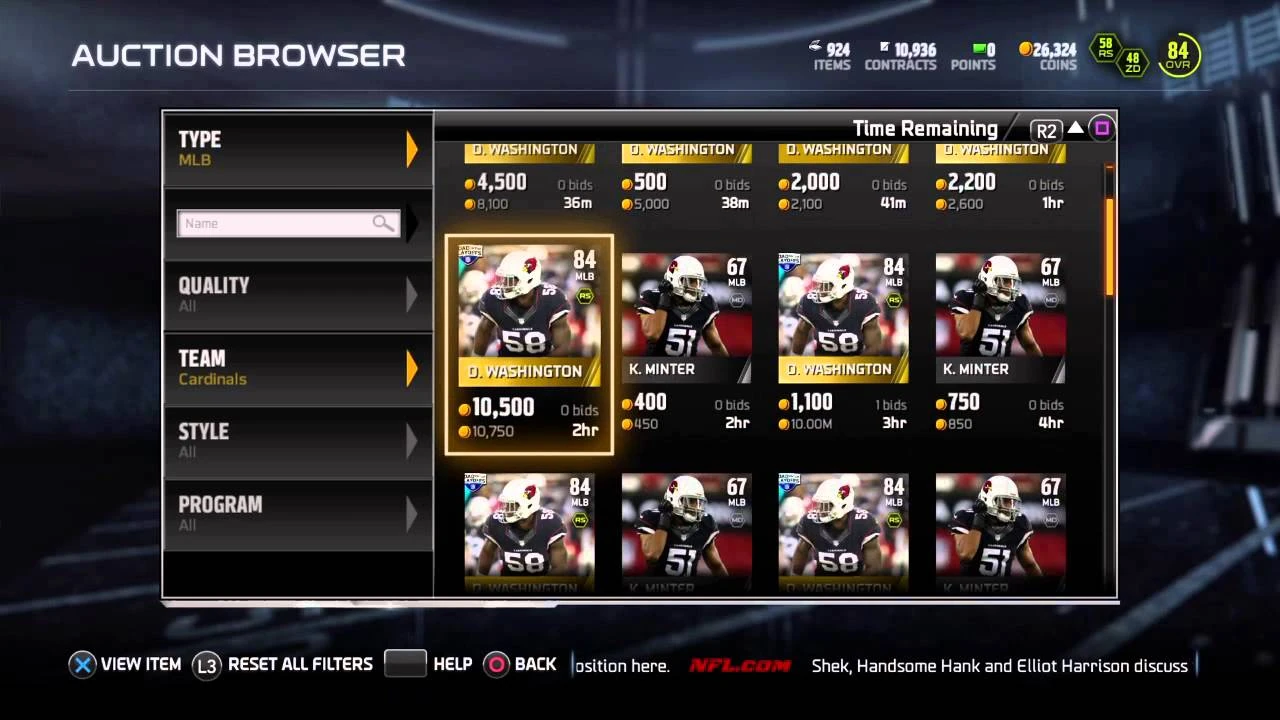 Madden Ultimate Team Cards