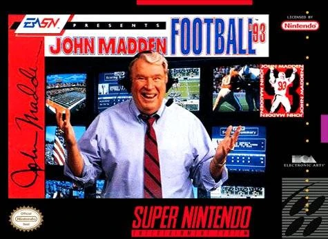 John Madden Football '93 | Madden Wiki | Fandom