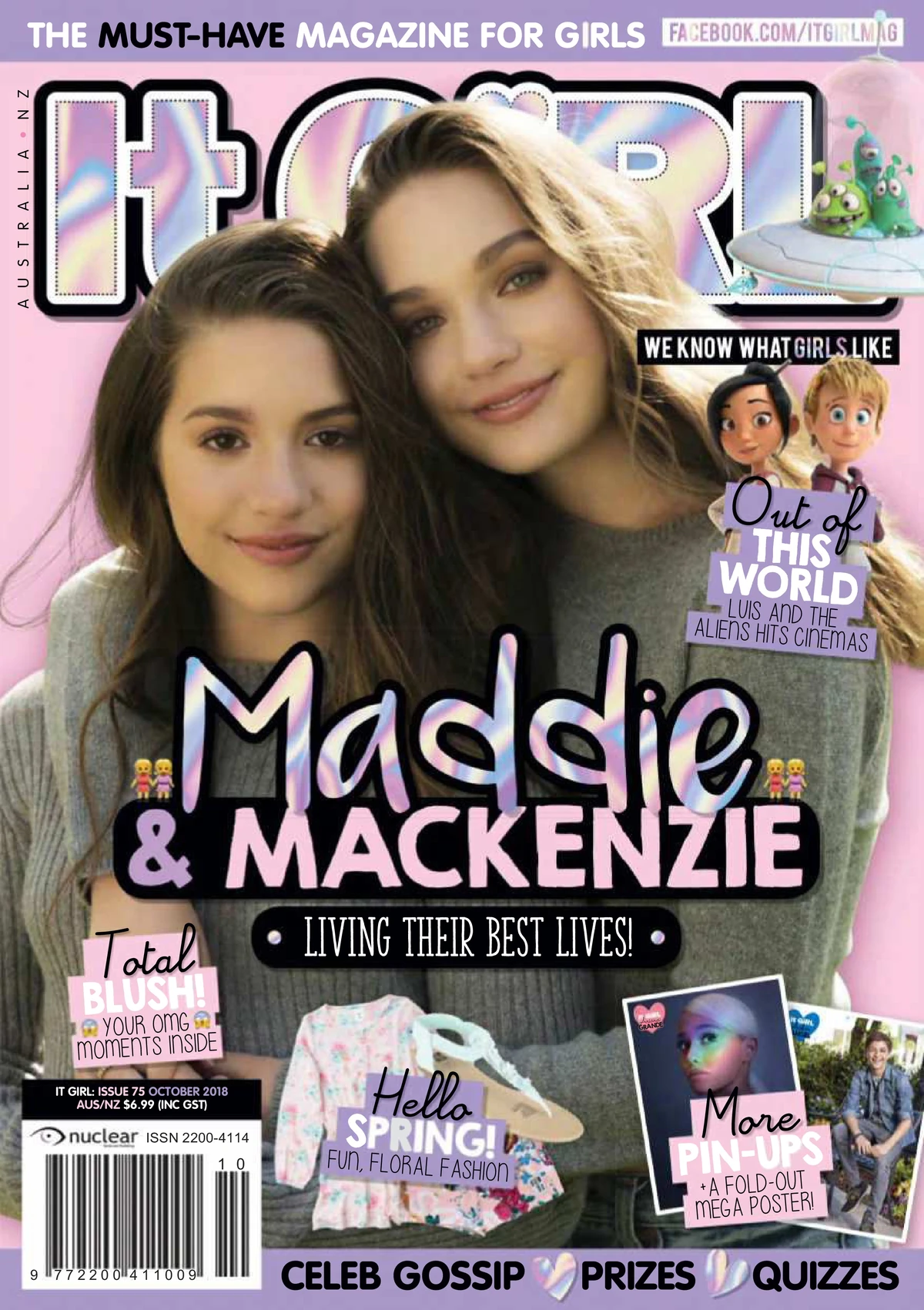 2018 It Girl Magazine | Maddie Ziegler Wiki | Fandom