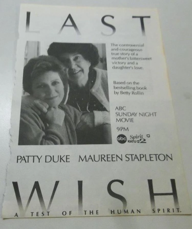 Last Wish | Made For TV Movie Wiki | Fandom
