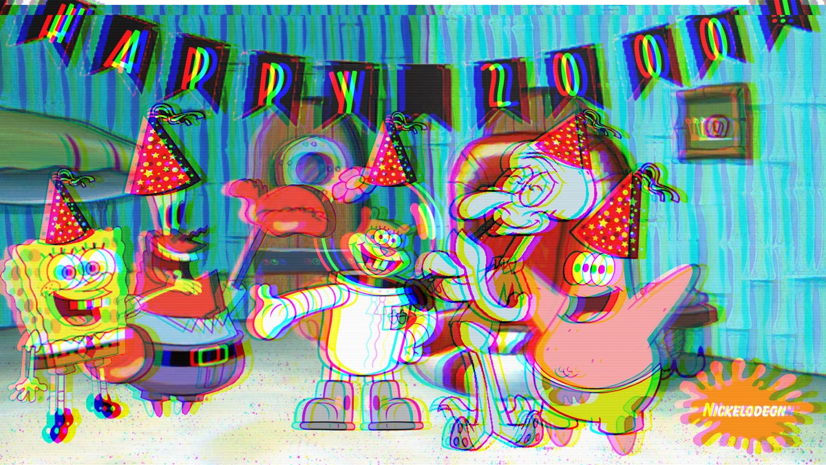 Happy 2000 with SpongeBob SquarePants! | Made up lost media Wiki | Fandom