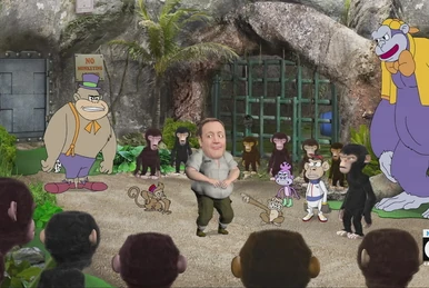 mad cartoon network monkey