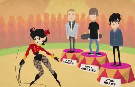 Circus Performers Cartoon