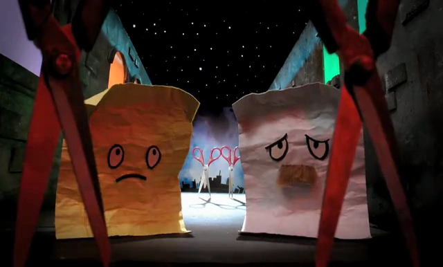 Two papers get surrounded by scissors | Mad Cartoon Network Wiki | Fandom