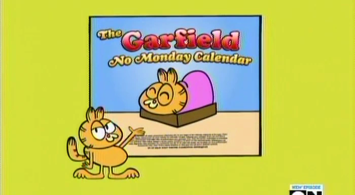The Garfield No Monday Calendar | Mad Cartoon Network Wiki | Fandom