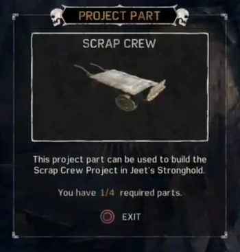 Project Parts - Official Mad Max Wiki