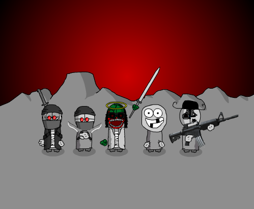 Madness Combat Hank Vs Jesus