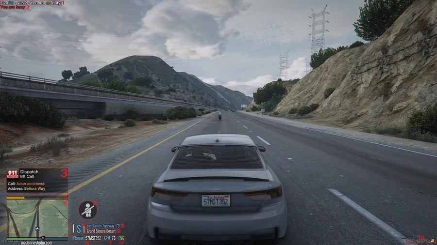 HUD | Madonne Studio - Fivepd | Fandom