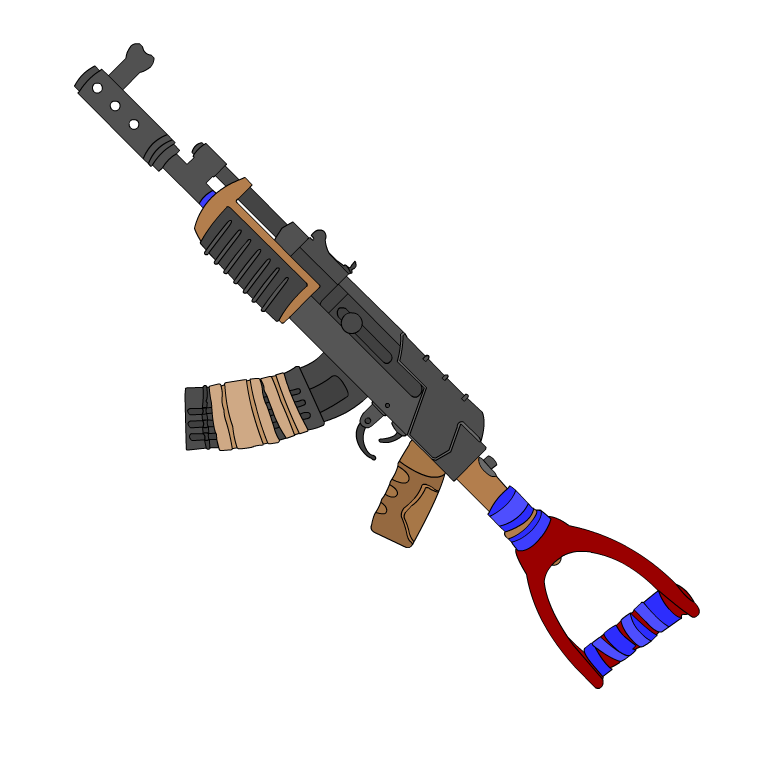 Rust Assault Rifle | MadylnCraft Wiki | Fandom