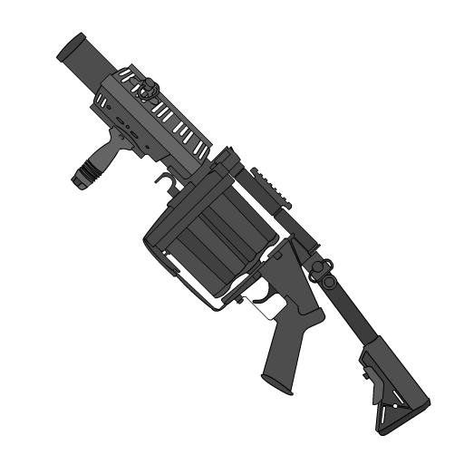 MGL-6 Multiple Grenade Launcher | MadylnCraft Wiki | Fandom