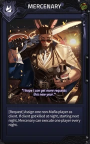 Mercenary | Mafia42 Wiki | Fandom