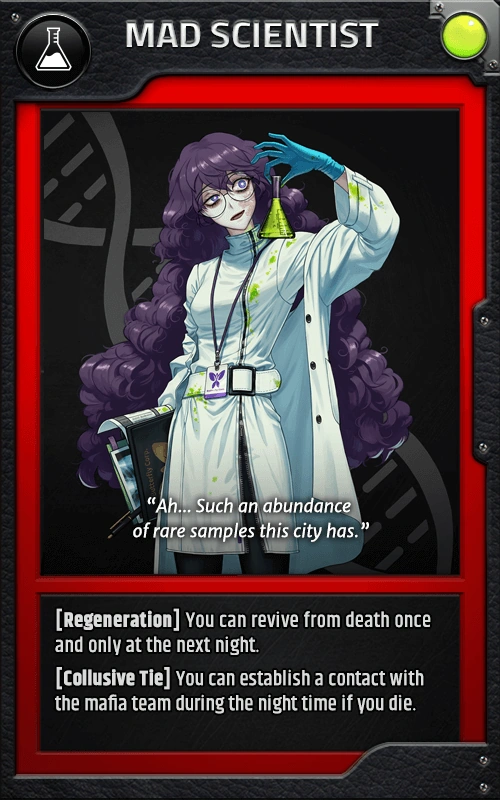 Mad Scientist | Mafia42 Wiki | Fandom