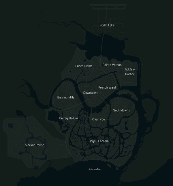 Locations in Mafia III | Mafia Wiki | Fandom