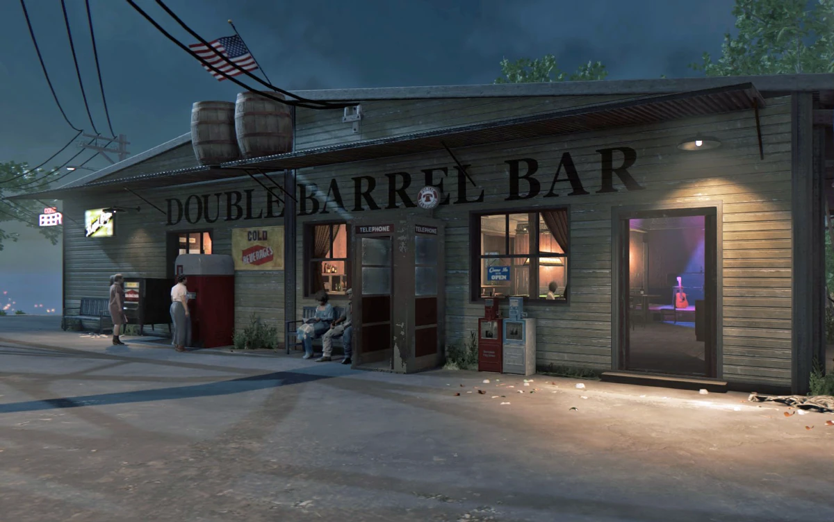 Double Barrel Bar | Mafia Wiki | Fandom