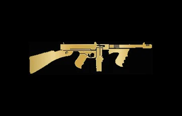 Gold Machine Gun