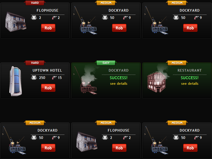 Robbing | Mafia Wars Wiki | Fandom