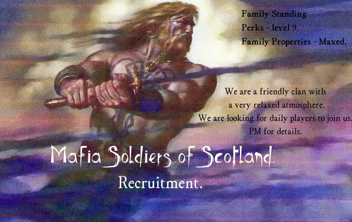Clans/Mafia Soldiers of Scotland | Mafia Wars Wiki | Fandom