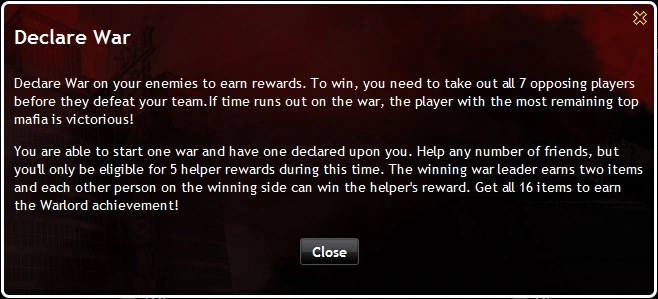 War | Mafia Wars Wiki | Fandom