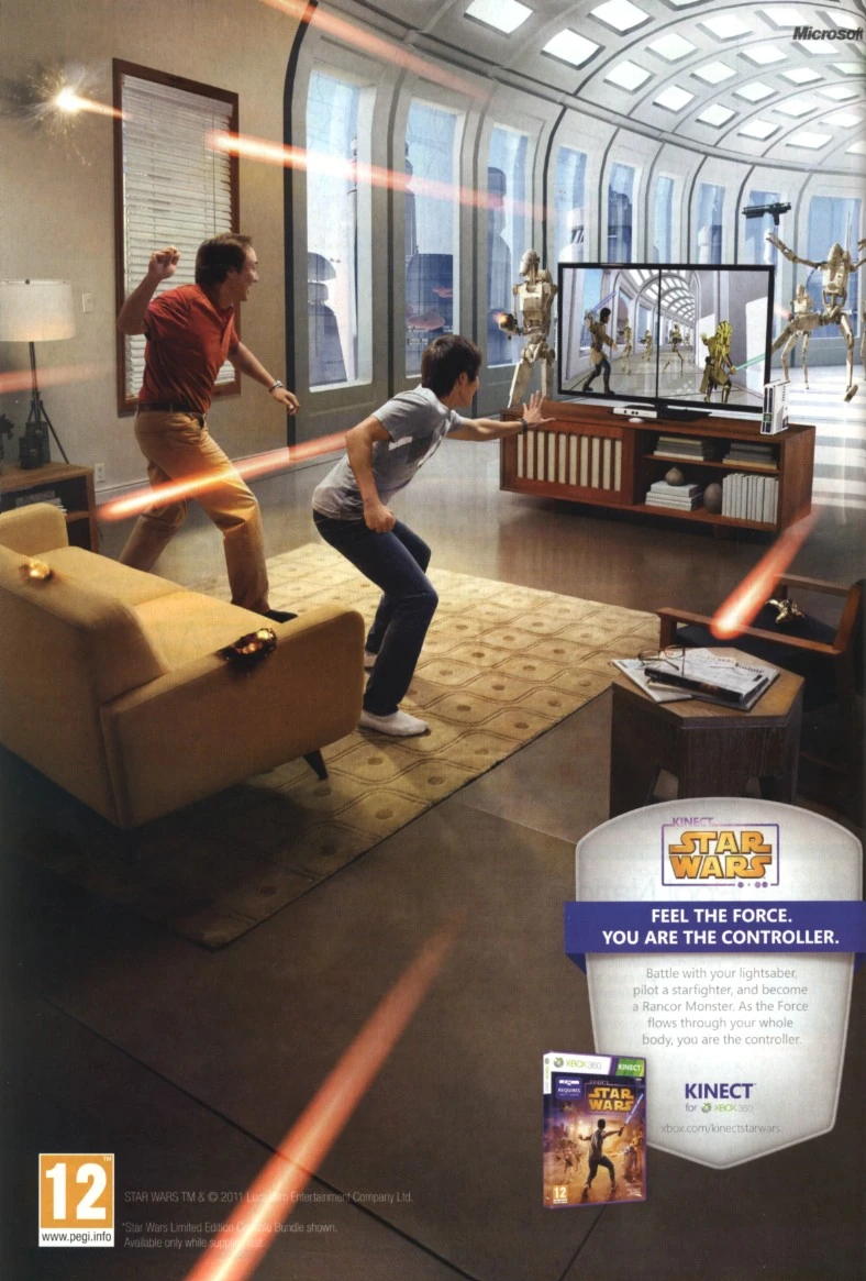Kinect Star Wars | Magazines from the Past Wiki | Fandom