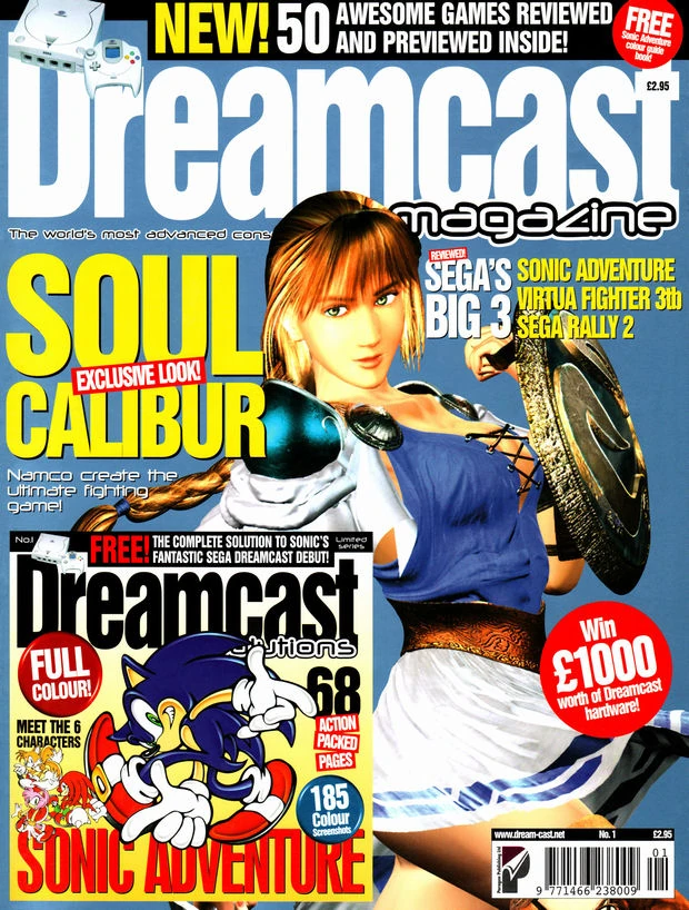 Dreamcast Magazine Issue 1 | Magazines from the Past Wiki | Fandom