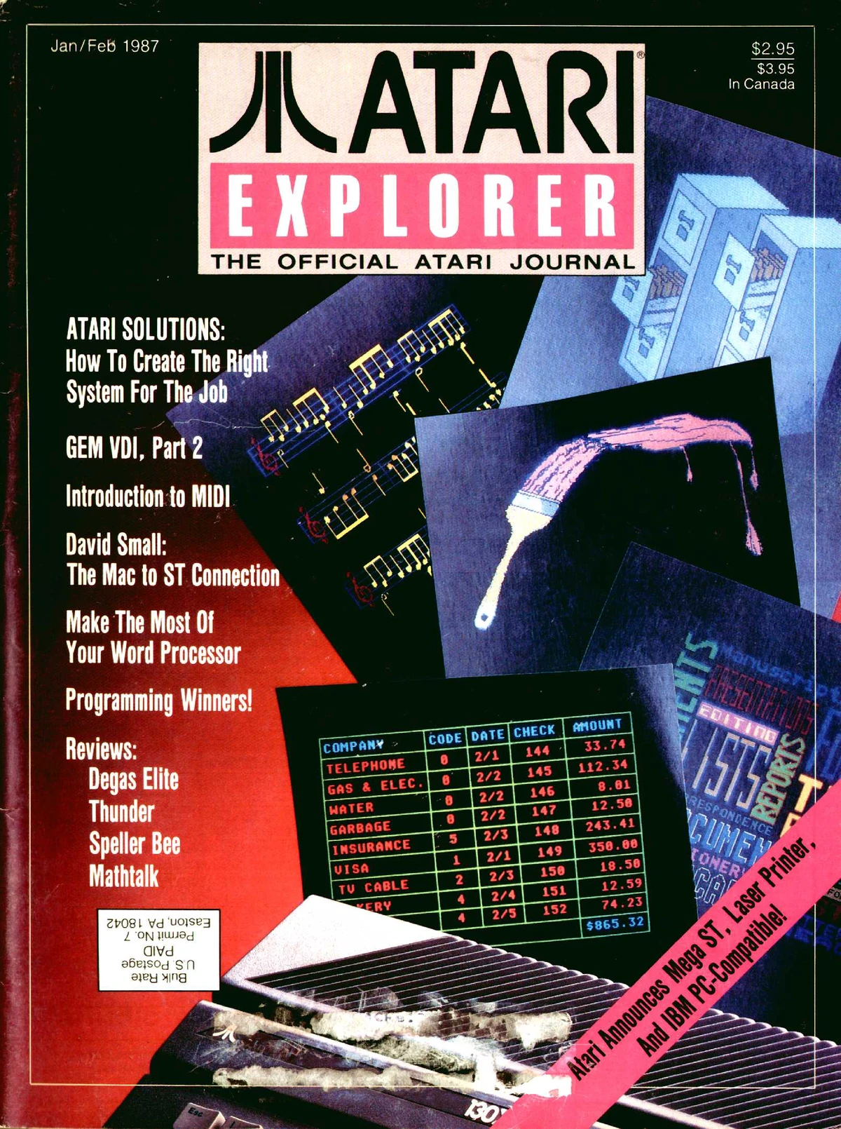Atari Explorer Issue 7 | Magazines from the Past Wiki | Fandom