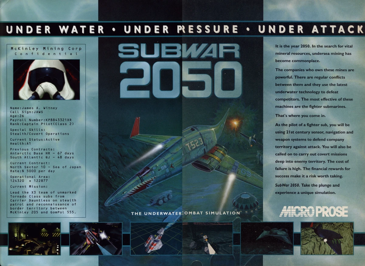 Subwar 2050 | Magazines from the Past Wiki | Fandom