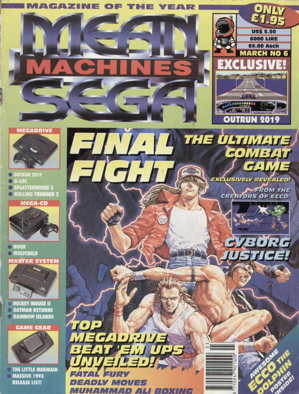 Mean Machines Sega Issue 6 | Magazines from the Past Wiki | Fandom