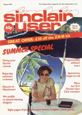 Sinclair User Issue 5 | Magazines from the Past Wiki | Fandom