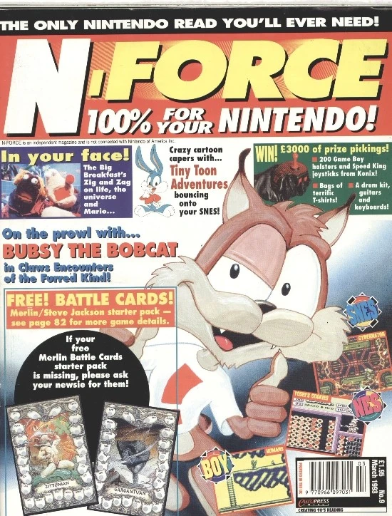 N Force Issue 9 | Magazines from the Past Wiki | Fandom