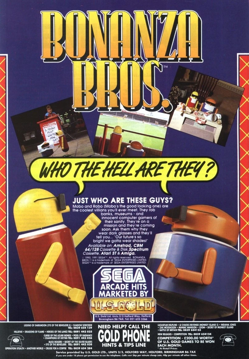 Bonanza Bros. | Magazines from the Past Wiki | Fandom