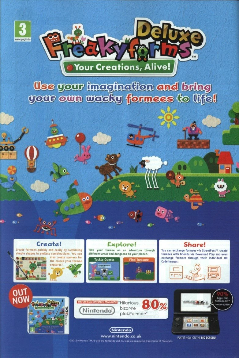 Deluxe Freaky Forms | Magazines from the Past Wiki | Fandom