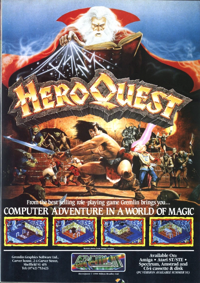 HeroQuest | Magazines from the Past Wiki | Fandom