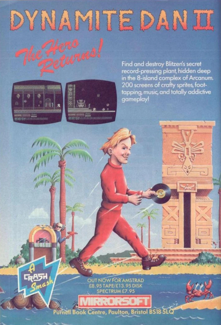 Dynamite Dan II | Magazines from the Past Wiki | Fandom